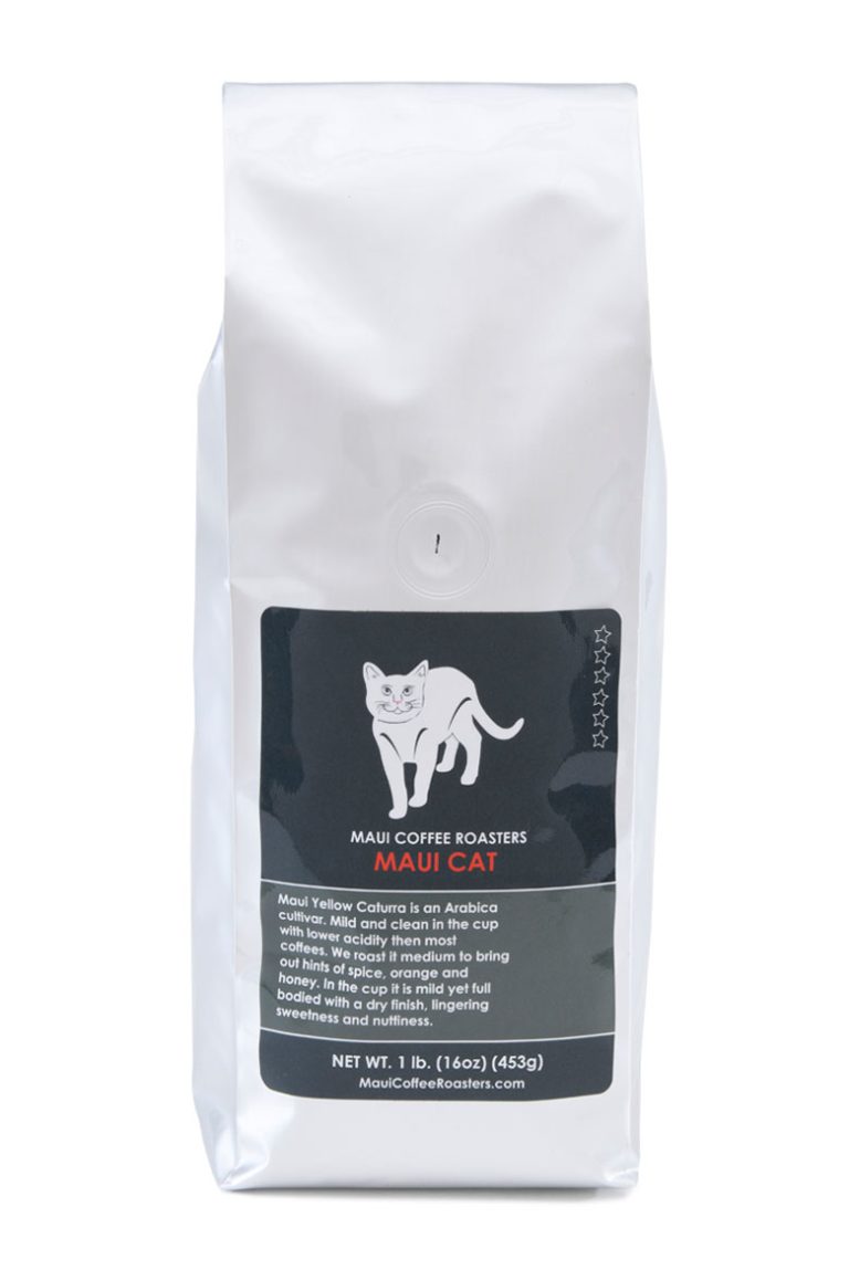 Maui Cat - Maui Coffee Roasters -100% Kona Coffee : Hawaiian Coffee ...